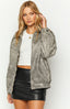 Abbi PU Black Bomber Jacket – Beginning Boutique