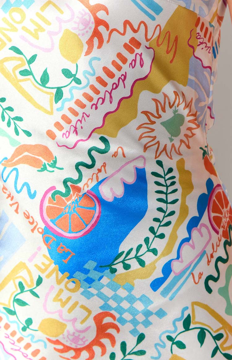 Callahan Dolce Print Maxi Dress – Beginning Boutique