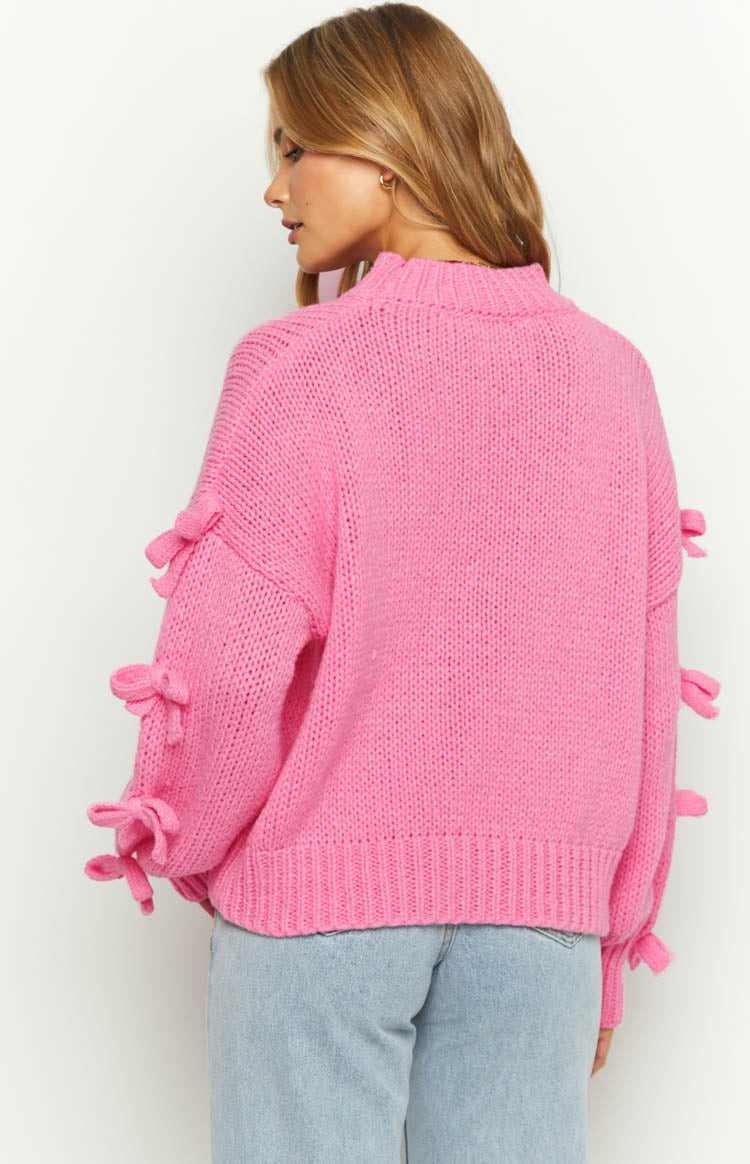 Short and Sweet Pink Knit Jumper – Beginning Boutique