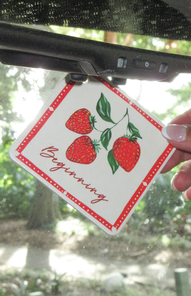 Strawberry Dream Air Freshener Two Pack – Beginning Boutique
