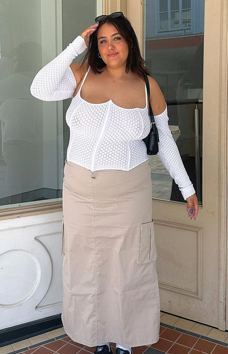 Isla White Corset – Beginning Boutique