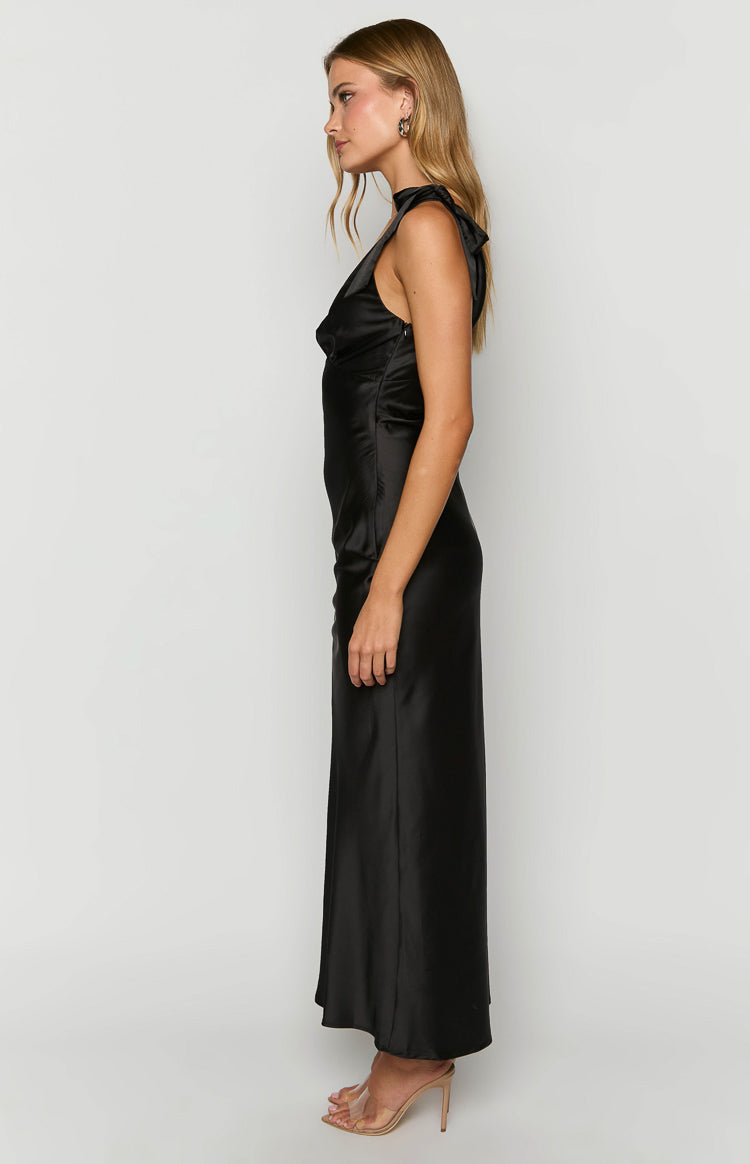 Val Black Maxi Dress – Beginning Boutique