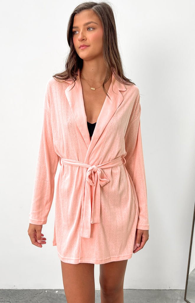 Better Days Pink Robe – Beginning Boutique