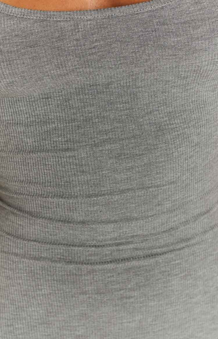 Ingrid Grey Mini Slip Dress – Beginning Boutique